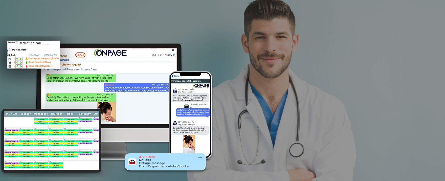 OnPage | Incident Alert Management | Clinical Communication System